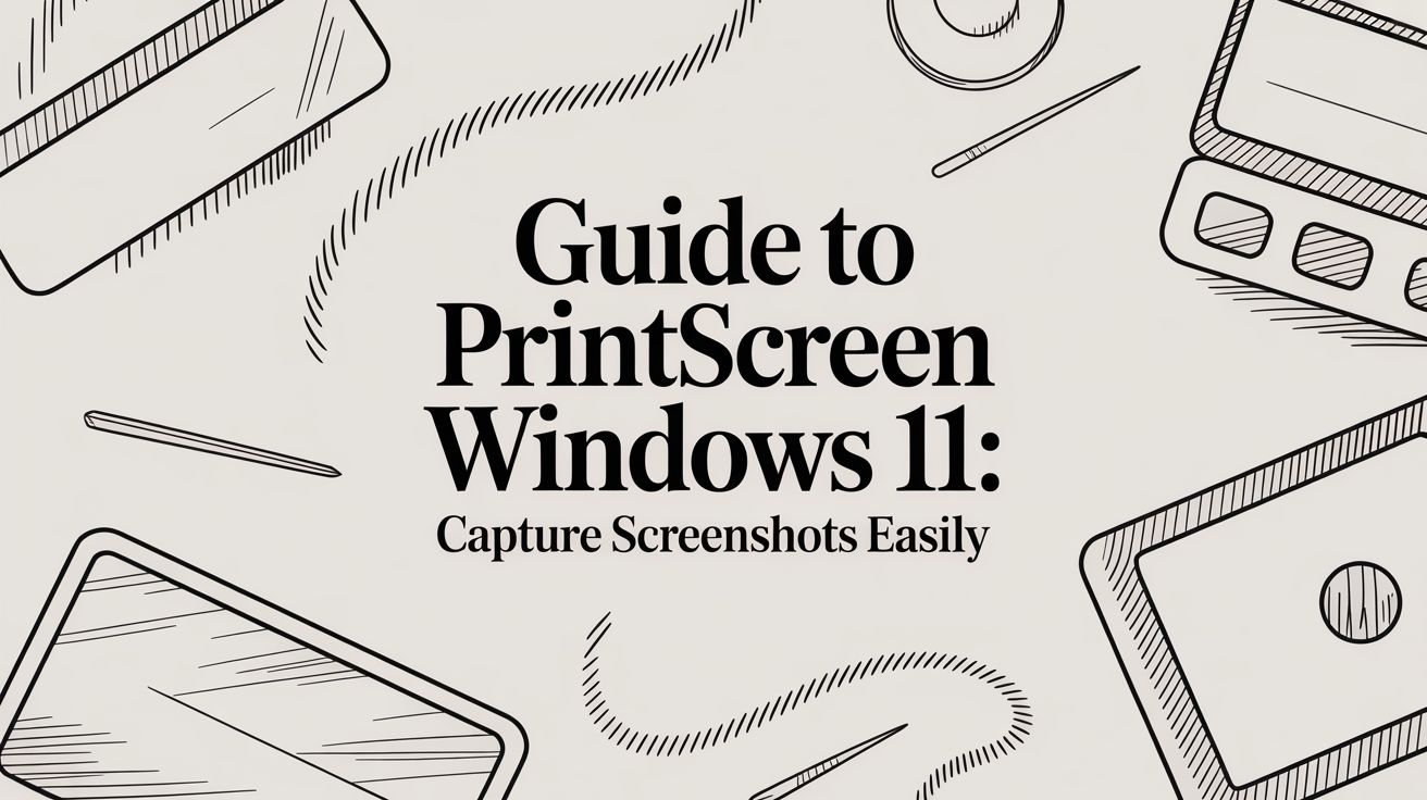 Guide to printscreen windows 11: Capture Screenshots Easily